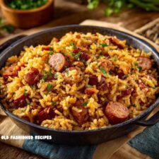 🧀🍚 Cheesy Sausage and Rice: The Ultimate One-Pan Comfort Meal Everyone ...