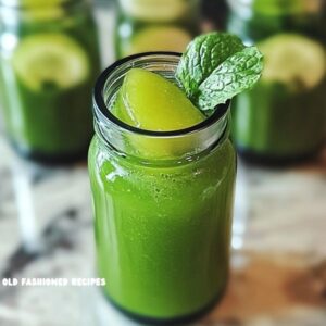 Green Wellness Shots – Old fashioned Recipes