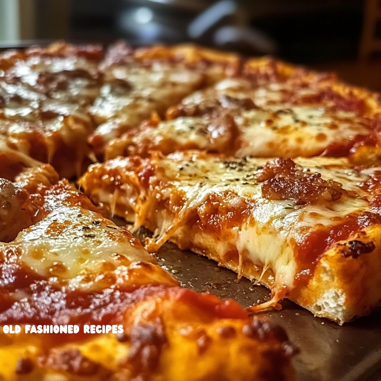 🍕 Homemade Chicago-Style Deep Dish Pizza – Layered, Cheesy, and Iconic ...