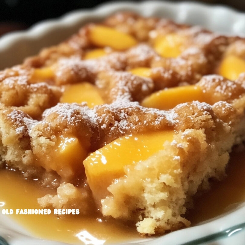 🍑 Best Peach Dump Cake – Simple, Sweet, and Absolutely Delicious! – Old ...
