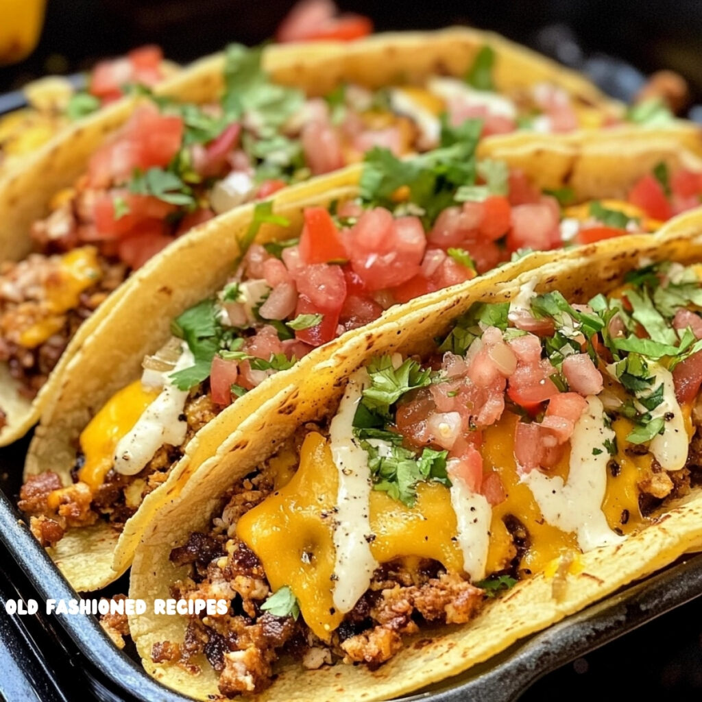 Taco Chili: A Hearty Tex-Mex Comfort Feast 🌮🌶️🍲 – Old fashioned Recipes